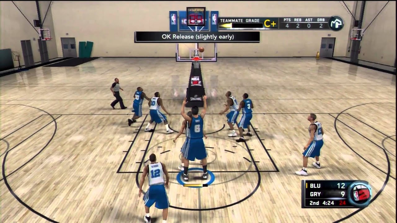 NBA 2K11 My Player Gameplay Part 1 - YouTube