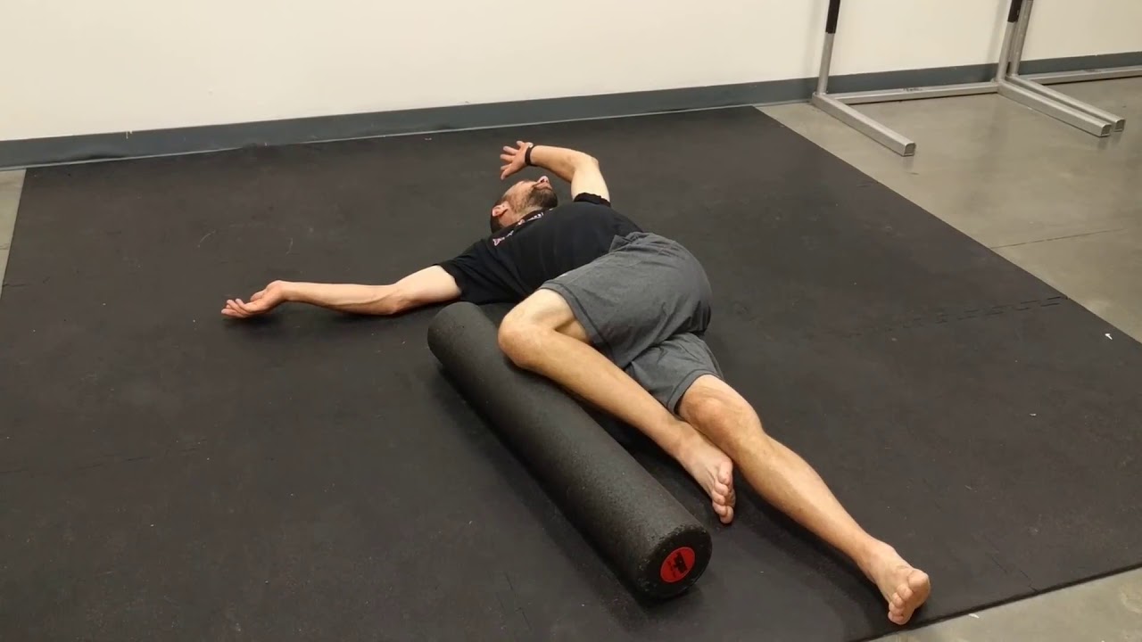 Side Lying T-Spine Rotation - YouTube