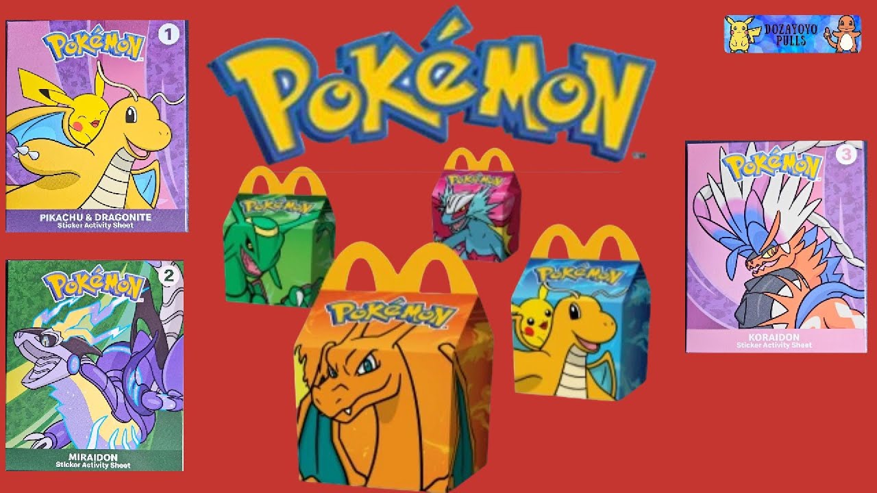 Pokémon McDonalds Dragon Discovery Packs #pokemon #pokemoncards - YouTube