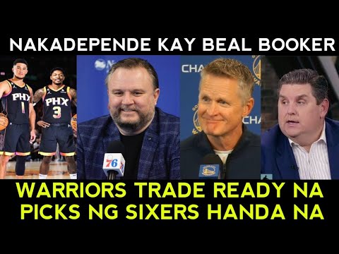 PAGSUBOK kay Beal at Booker! Warriors TRADE READY. Sixers PICK handa na ...