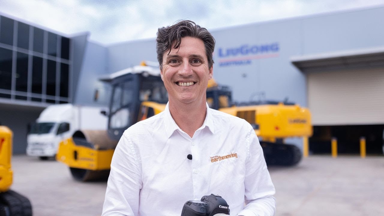 Our first look at the new headquarters for Liugong Australia - YouTube