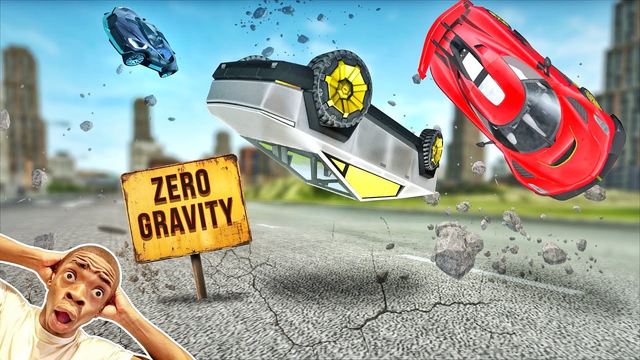 Zero Gravity 😱in Extreme Car Driving Simulator🔥 - YouTube