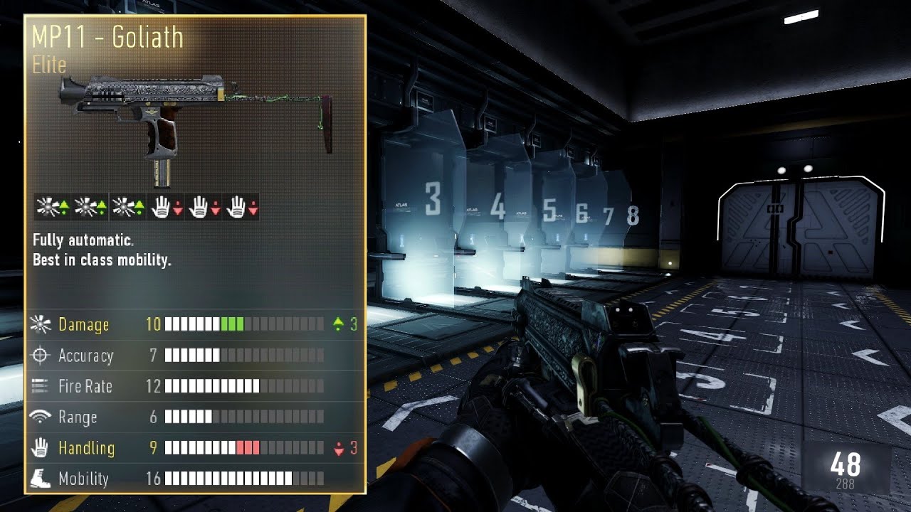 ELITE Guns (MP11 - Goliath) - Advanced Warfare - YouTube