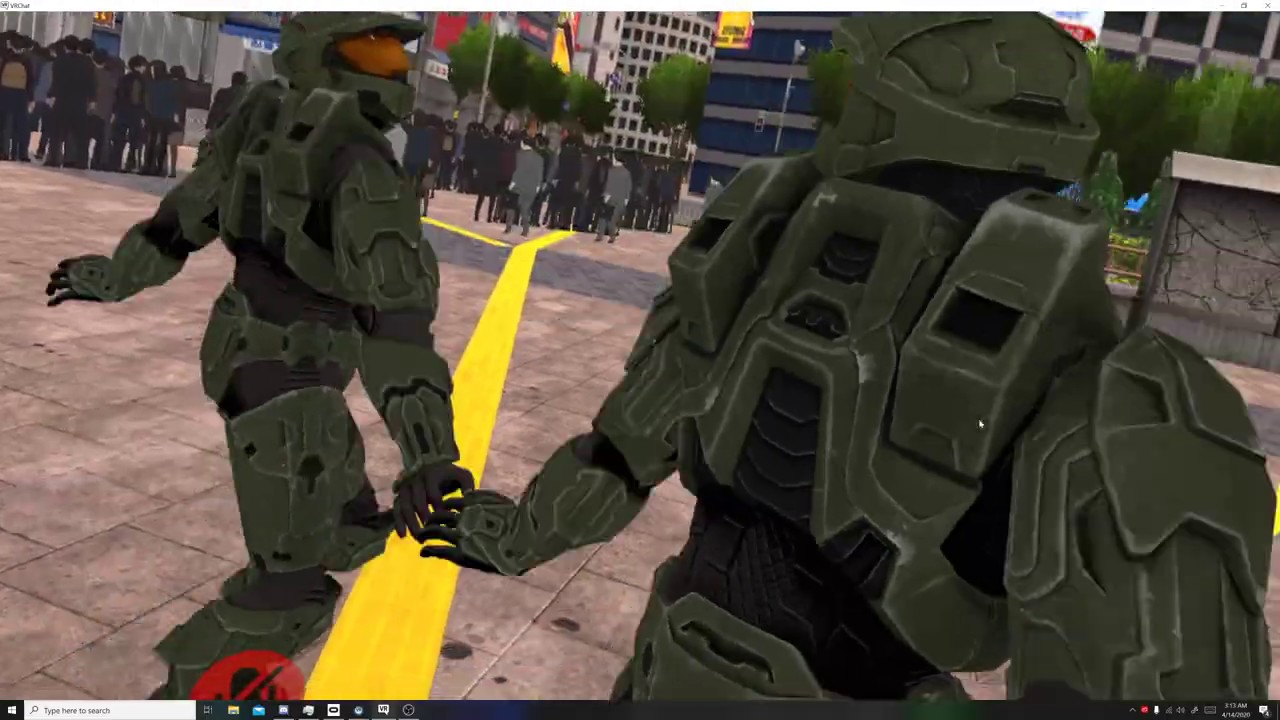 Master Chief Master Dancer [VR Chat] - YouTube