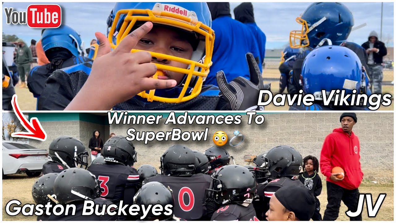 Gaston Buckeyes Headed To SuperBowl With Win Over Davie Vikings 😳💍 ...