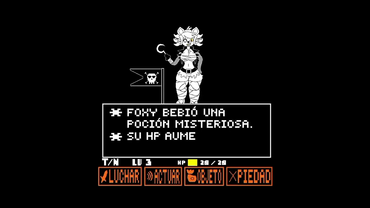 Fnia foxy undertale parte 4 (esp) - YouTube