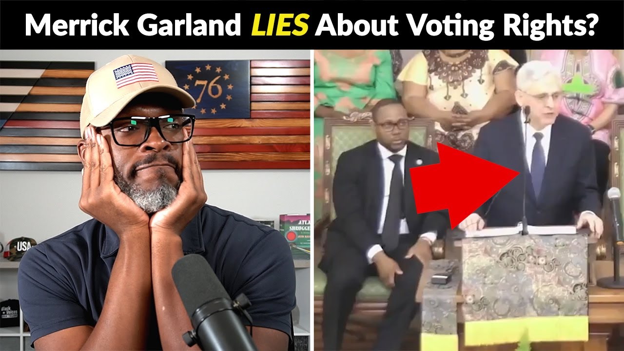 Merrick Garland WARNS Black Church About Voting In CRINGE Speech! - YouTube