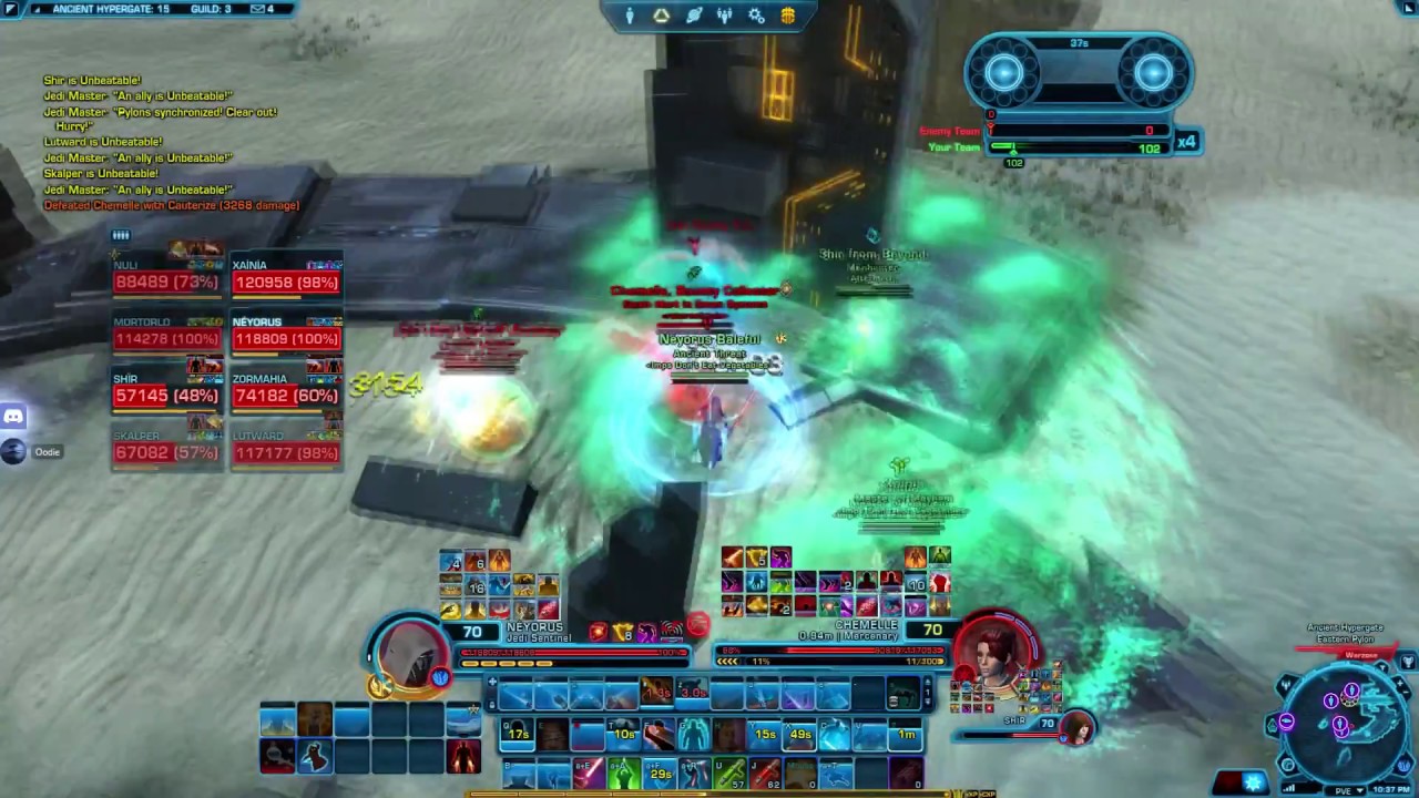 5.1 SWTOR PvP - Watchman Sentinel PVP (5k dps) - YouTube