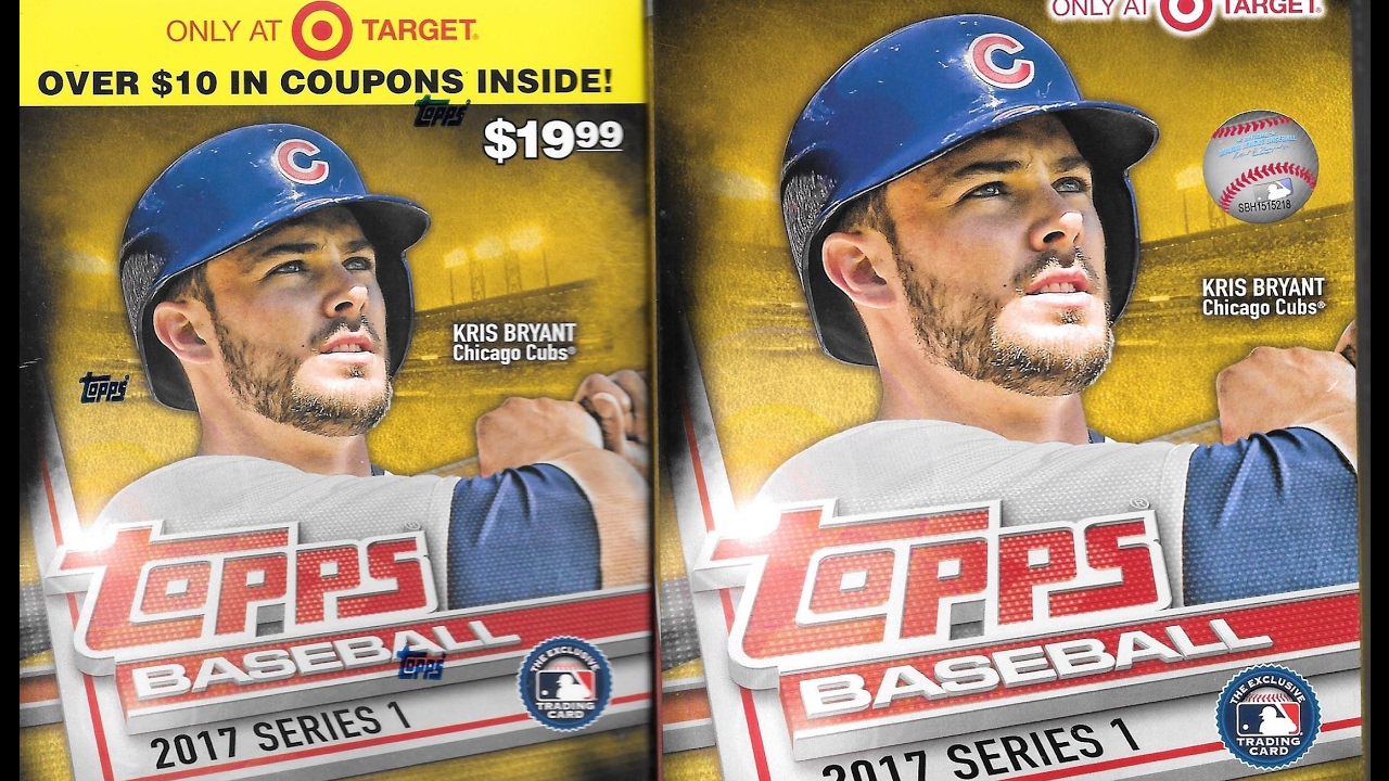 2017 Topps Series 1 Baseball Retail Sampling Break / Blaster / Hanger ...