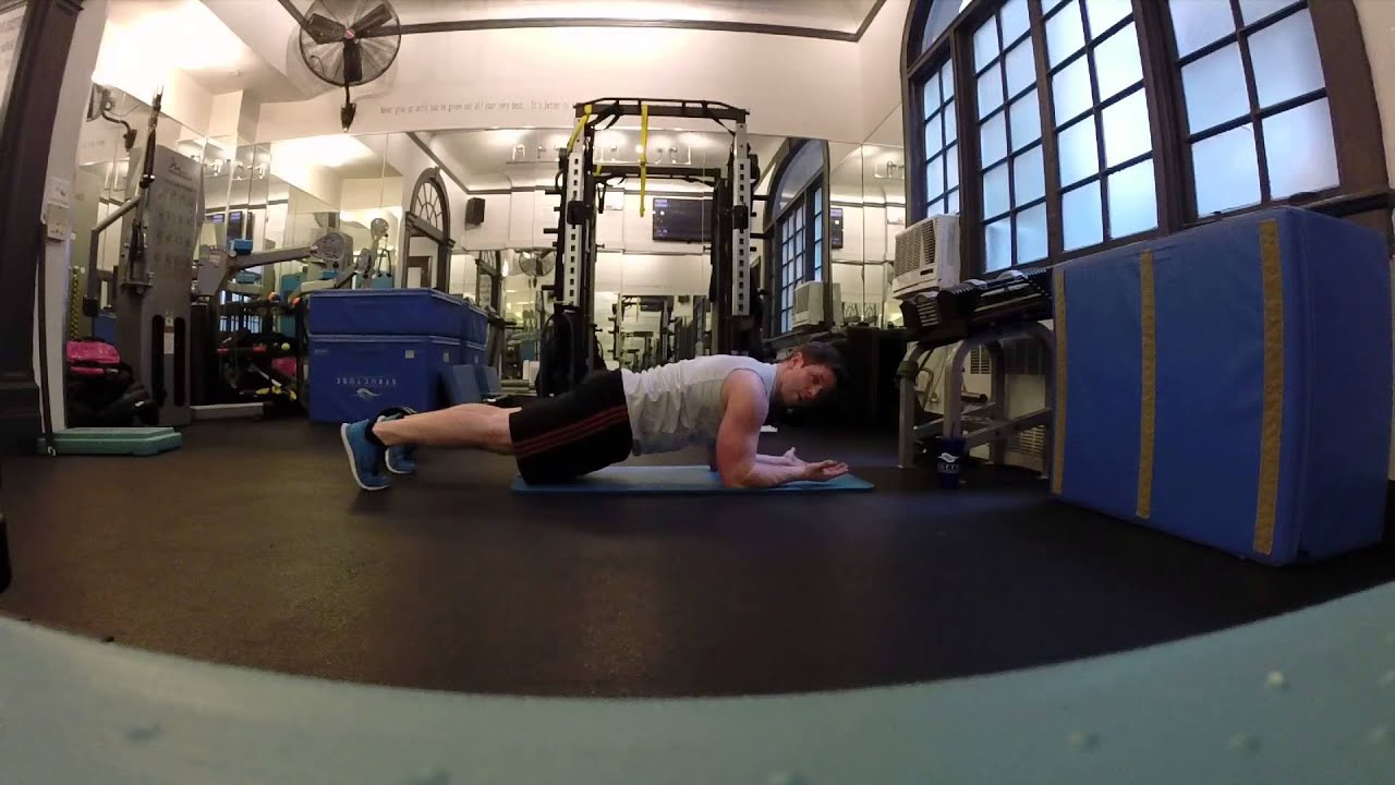 Spiderman Plank Exercise - YouTube