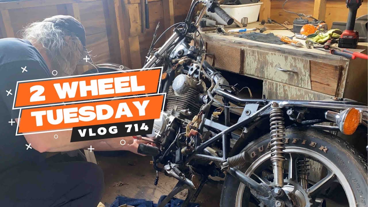 ‘BUILDING MY OFF ROAD BOBBER’ TWO WHEEL TUESDAY - VLOG 714 - YouTube