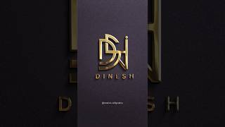 Name Dinesh Logo