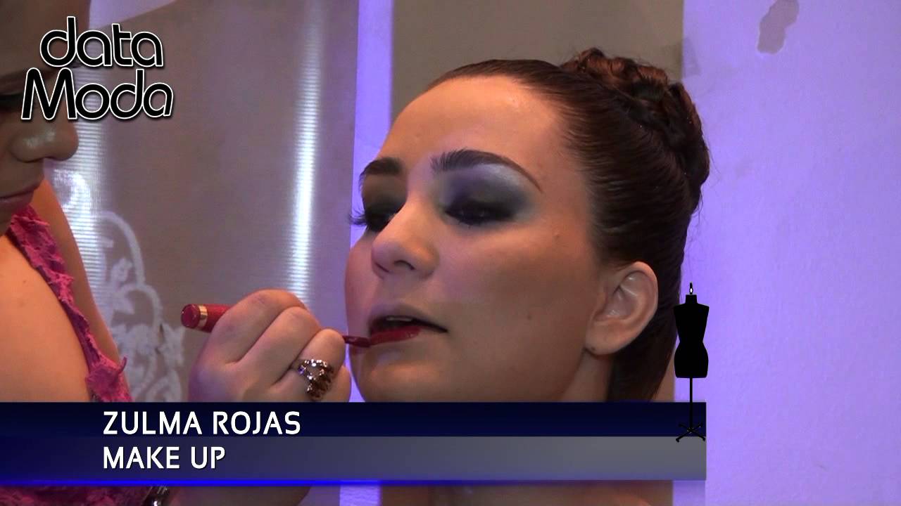 data MODA Zulma Rojas Airbrush Make Up Smokey Eyes - YouTube