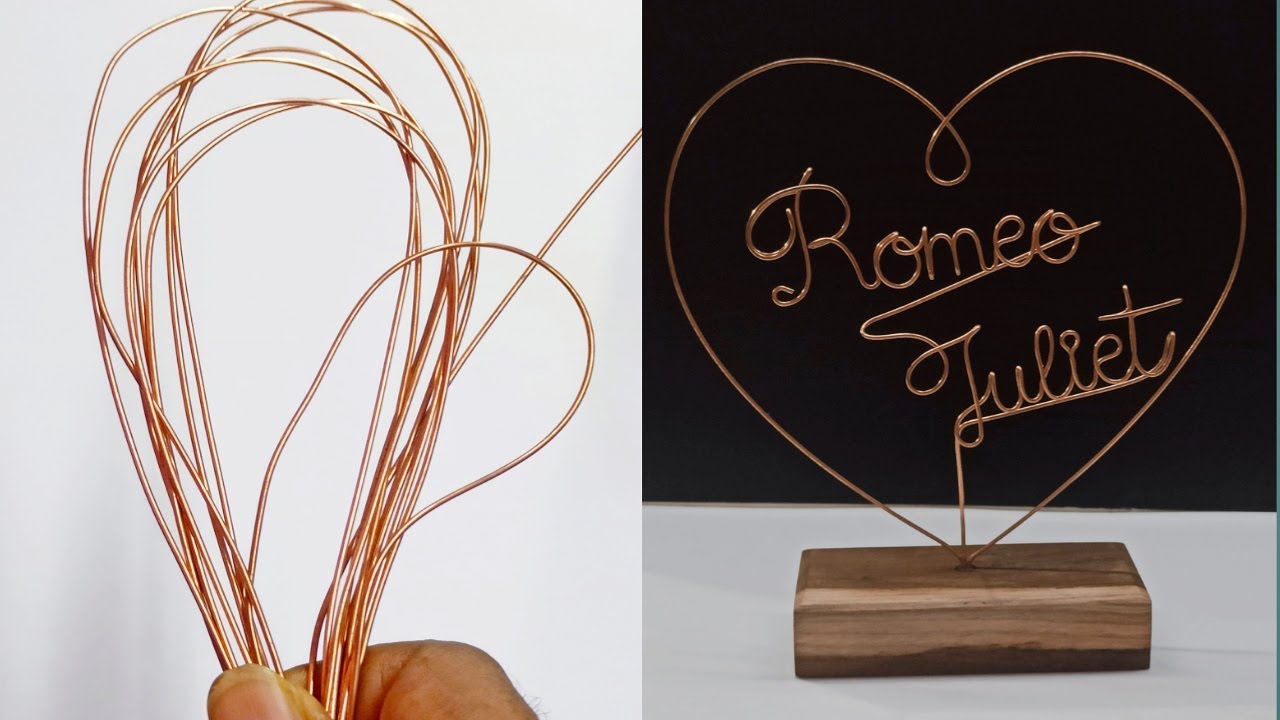 Amazing wire art || wire art ||wedding gift ideas || decorative ideas ...