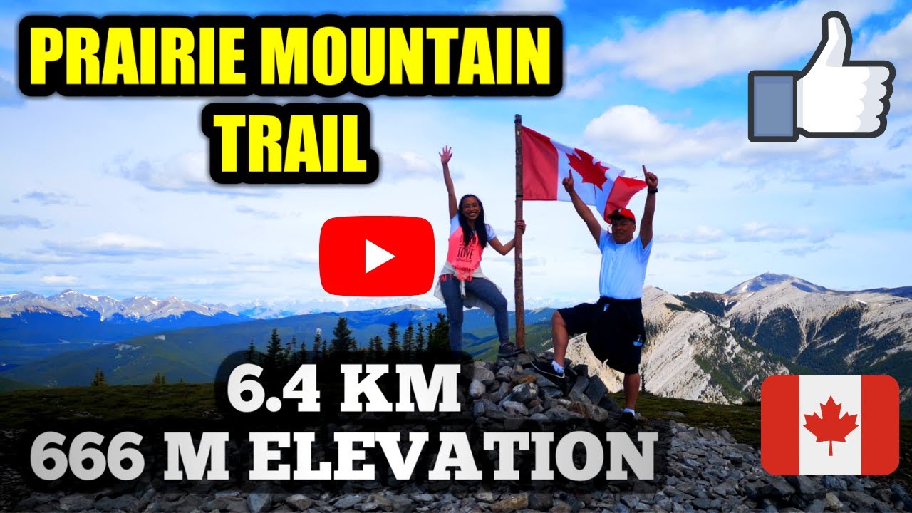 Prairie Mountain Trail Hike Alberta I Kananaskis Series - YouTube