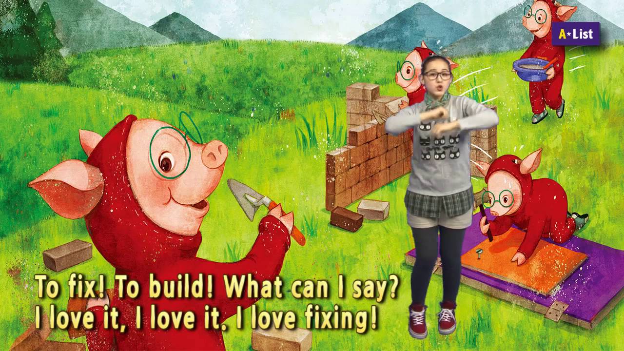 RA The Three Little Pigs 05 Third Little Pig - YouTube