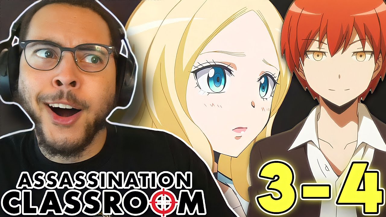 WE GOT SOME NEW PLAYERS!! Assassination Classroom Episodes 3 & 4 ...