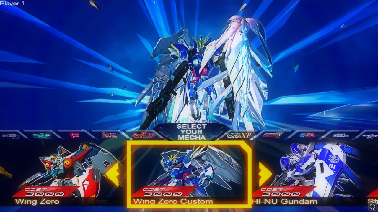 Gundam Versus Mod - Wing Zero Custom - YouTube
