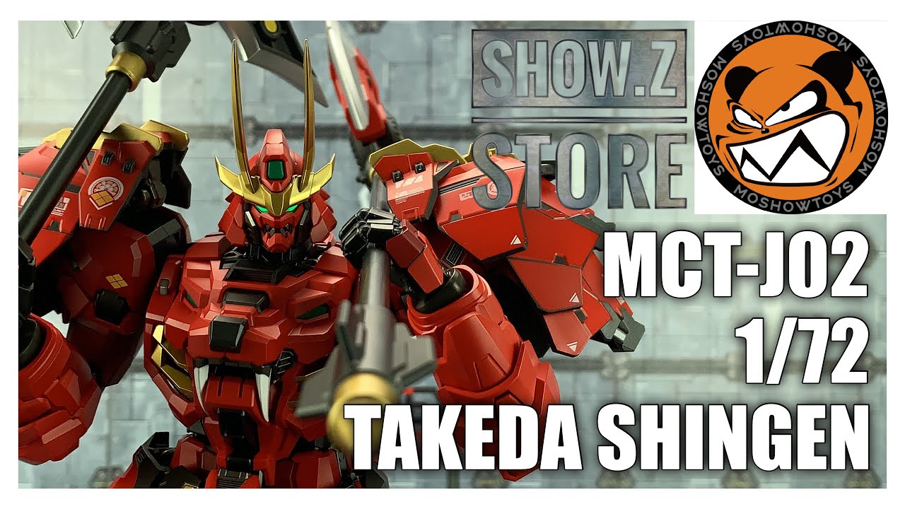 MoShow MCT-J02 1/72 TAKEDA SHINGEN Gundam Metal Build SAMURAI Review ...