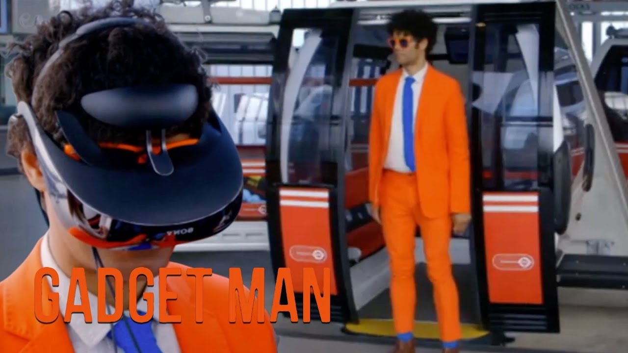 Richard Ayaode reviews Travel Gadgets on the Emirates Air Line | Gadget ...
