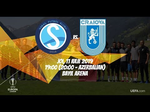 Sabail vs CS Universitatea Craiova - 2:3 - UEFA Europe League