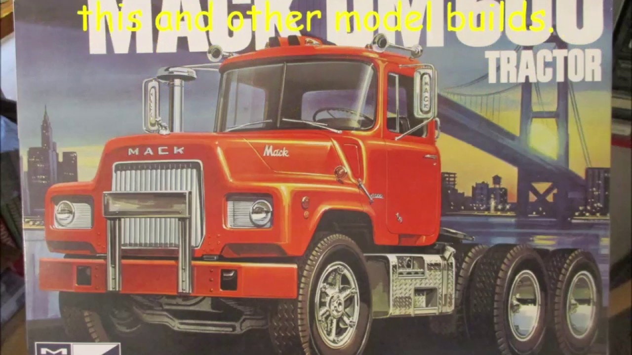 1/25 Scale Mack Truck Kitbash Part 1 - YouTube