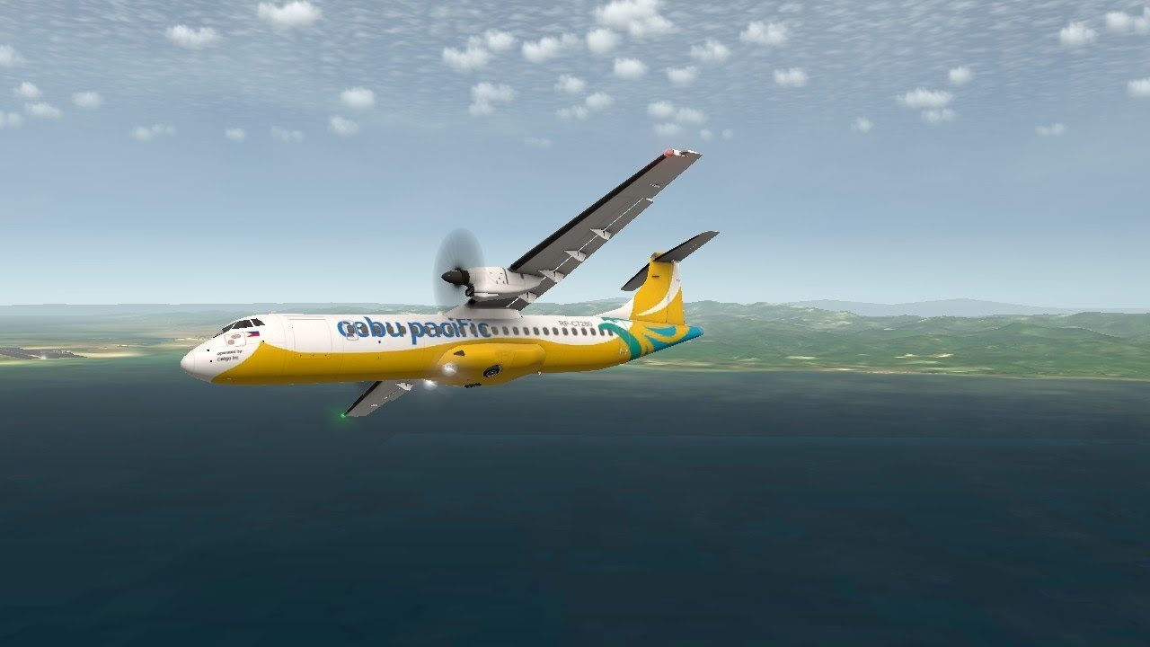RFS Flight #41 Cebu Pacific ATR 72-600 RPVM-RPMY - YouTube