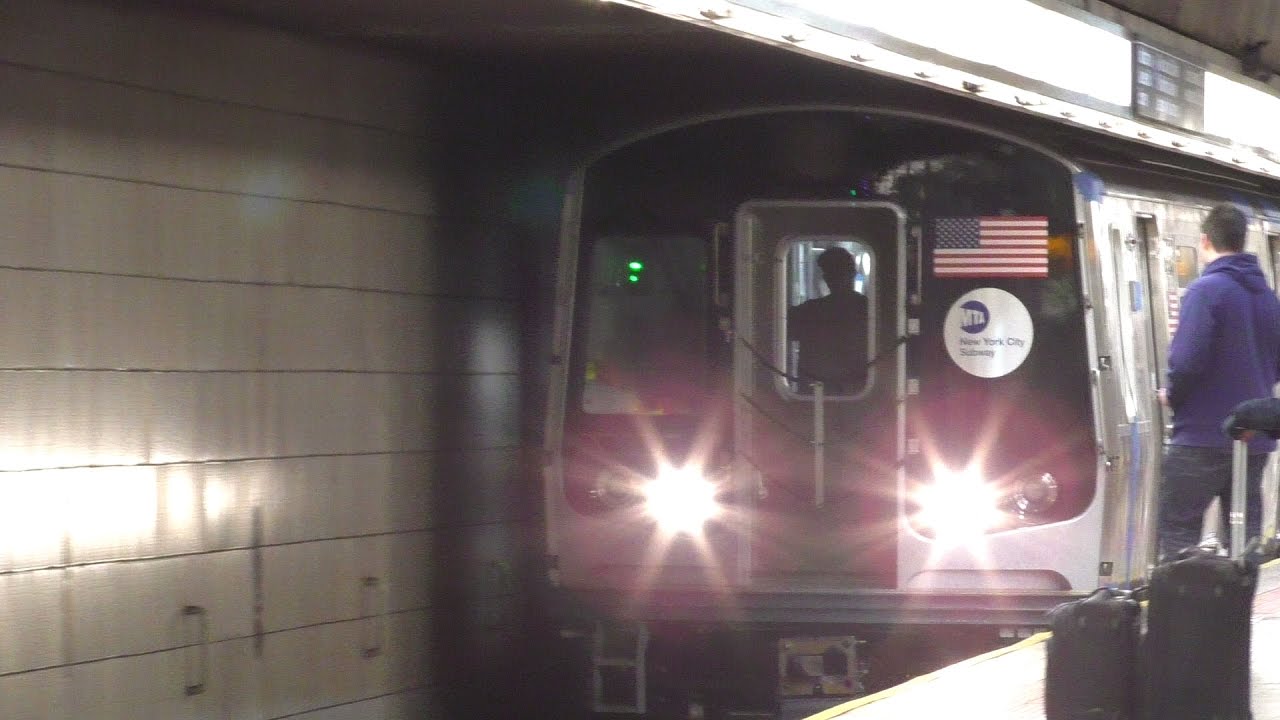 NYC Subway HD RARE: Bombardier R179 3010-3014 Clearance Testing ...
