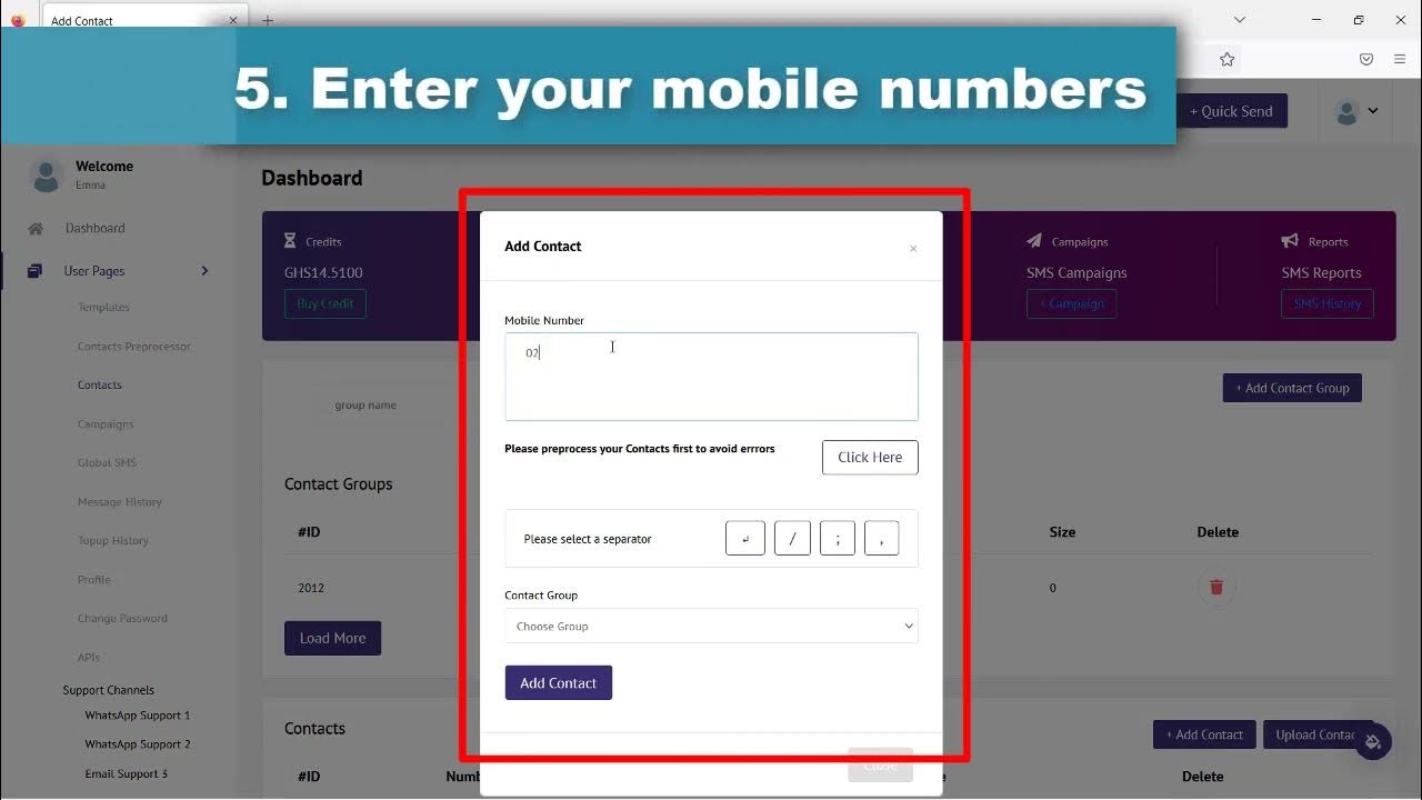 How To Add Contacts - YouTube