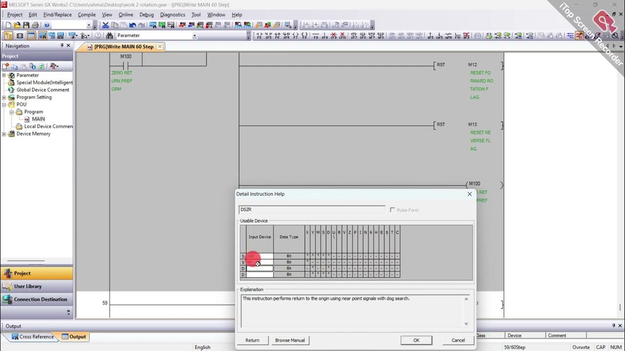 MITSUBISHI PLC WORK 2 [FORWARD/REVERSE ROTATION PART-2 ] PROGRAMMING - YouTube