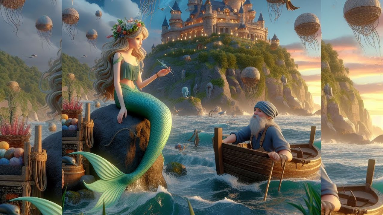 The Mermaid and the Fisherman - YouTube