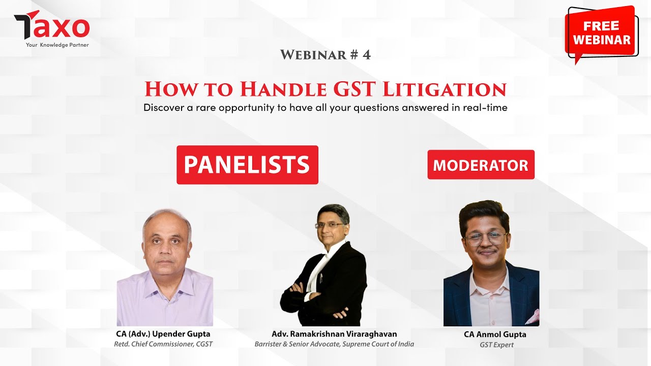 How to Handle GST Litigation #4 - YouTube