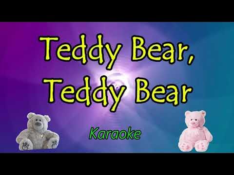 Teddy Bear, Teddy Bear - Karaoke / Performance Track in Bb (medium low key) #karaoke # ...