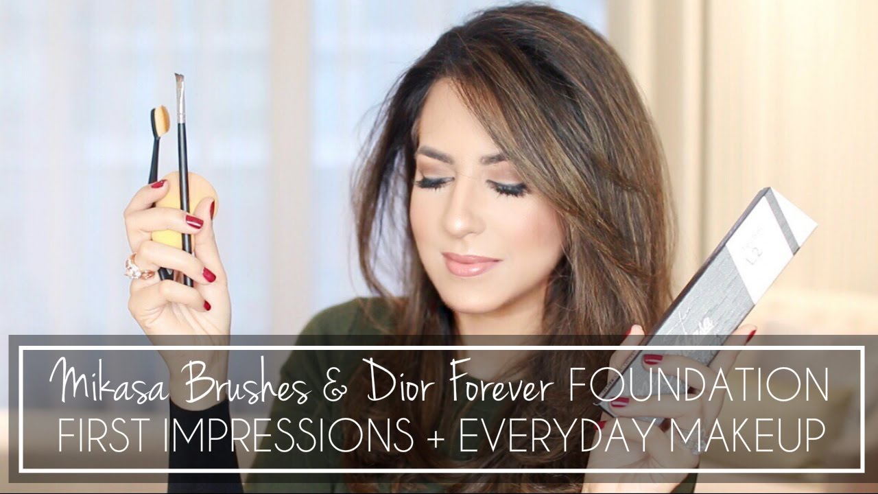 First Impressions + Everyday Make Up | Dior Forever Foundation + Mikasa ...