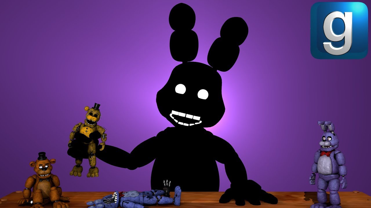 Gmod FNAF | Shadow Buns Done Got Grounded, So He Went To Pizza House To ...