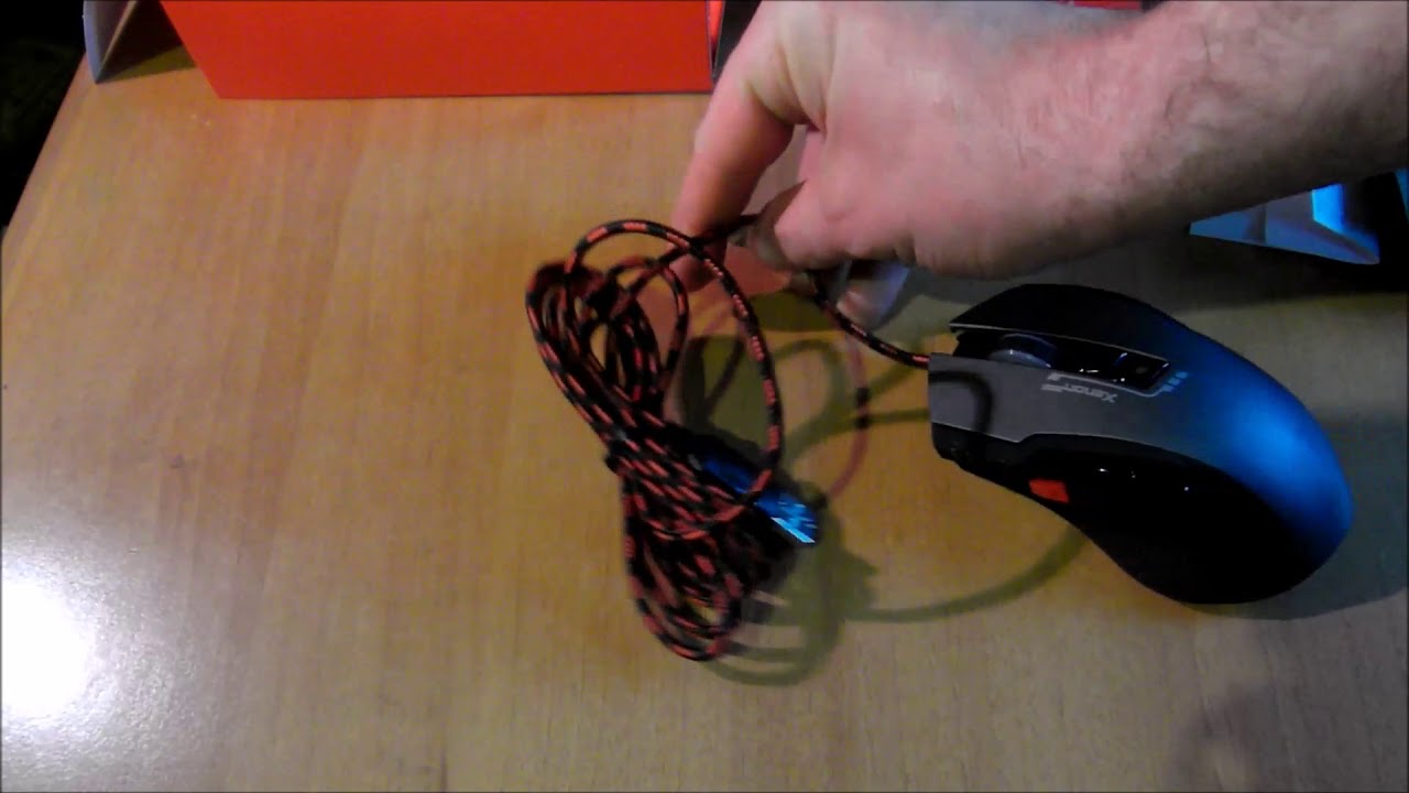 Genesys Xenon 210 mouse - YouTube
