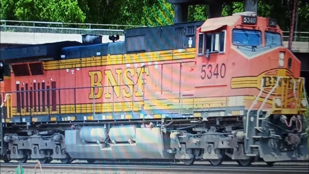 BNSF C44-9W H2 #5340 (Version 2)(official video) - YouTube