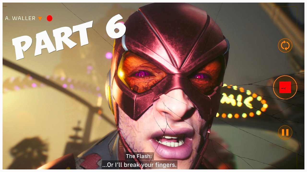 The flash is a speed demon suicide squad kill the justice league part 6 ...