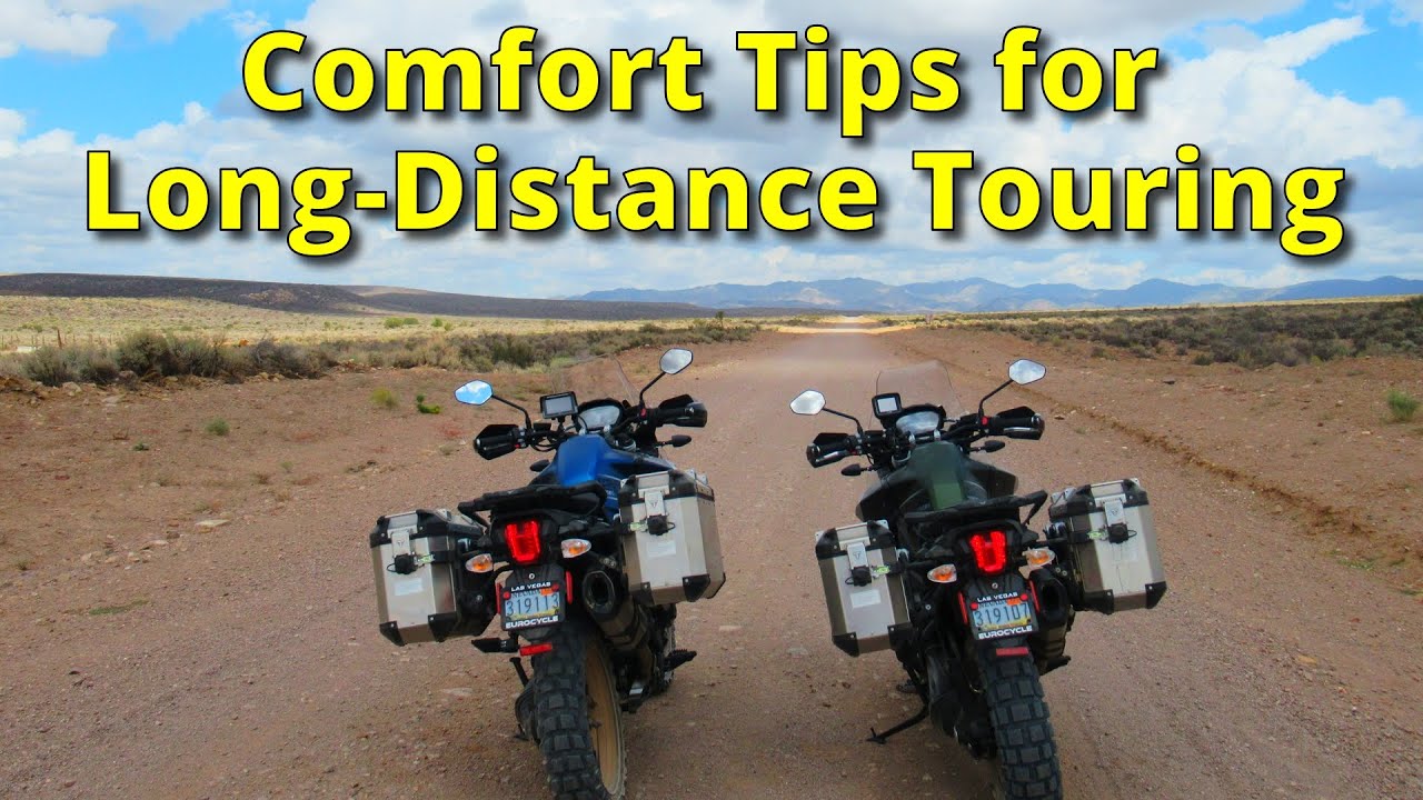 How To Stay Comfortable When Motorcycle Touring - YouTube