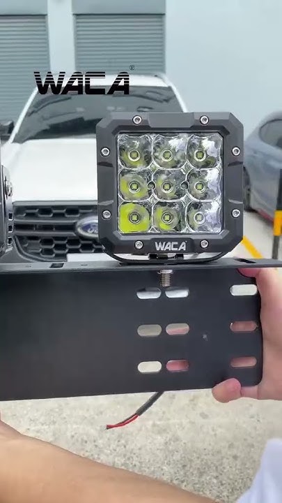 WACA กันชนป้ายทะเบียน ไฟสปอร์ตไลท์ สำหรับรถทุกรุ่น #waca #กันชน #ป้ายทะเบียน #กันชนหน้า #ไฟ ...