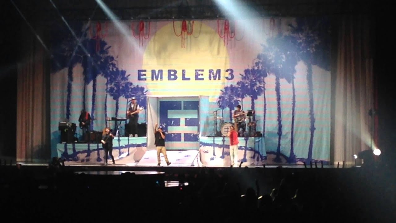 Emblem3 San Jose Complete Stars Dance Tour Set - YouTube