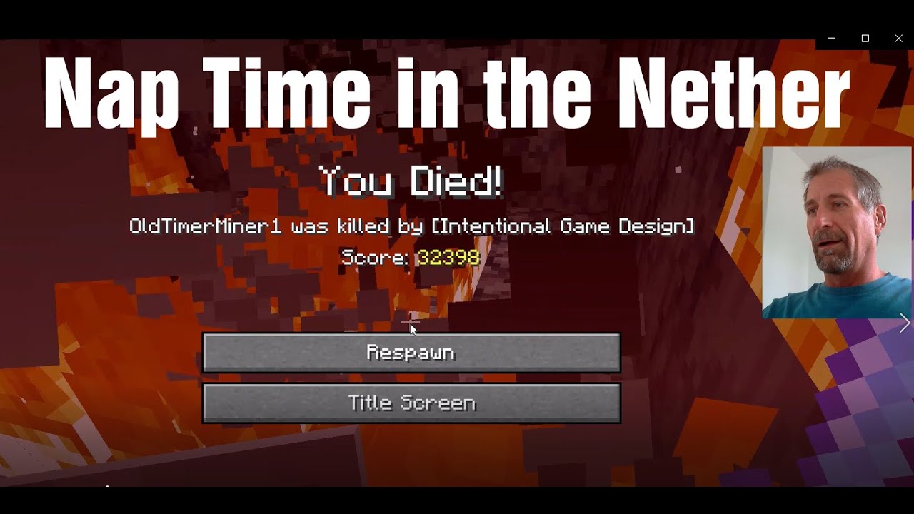 Nap time in the Nether - Minecraft Java 1.19 - YouTube