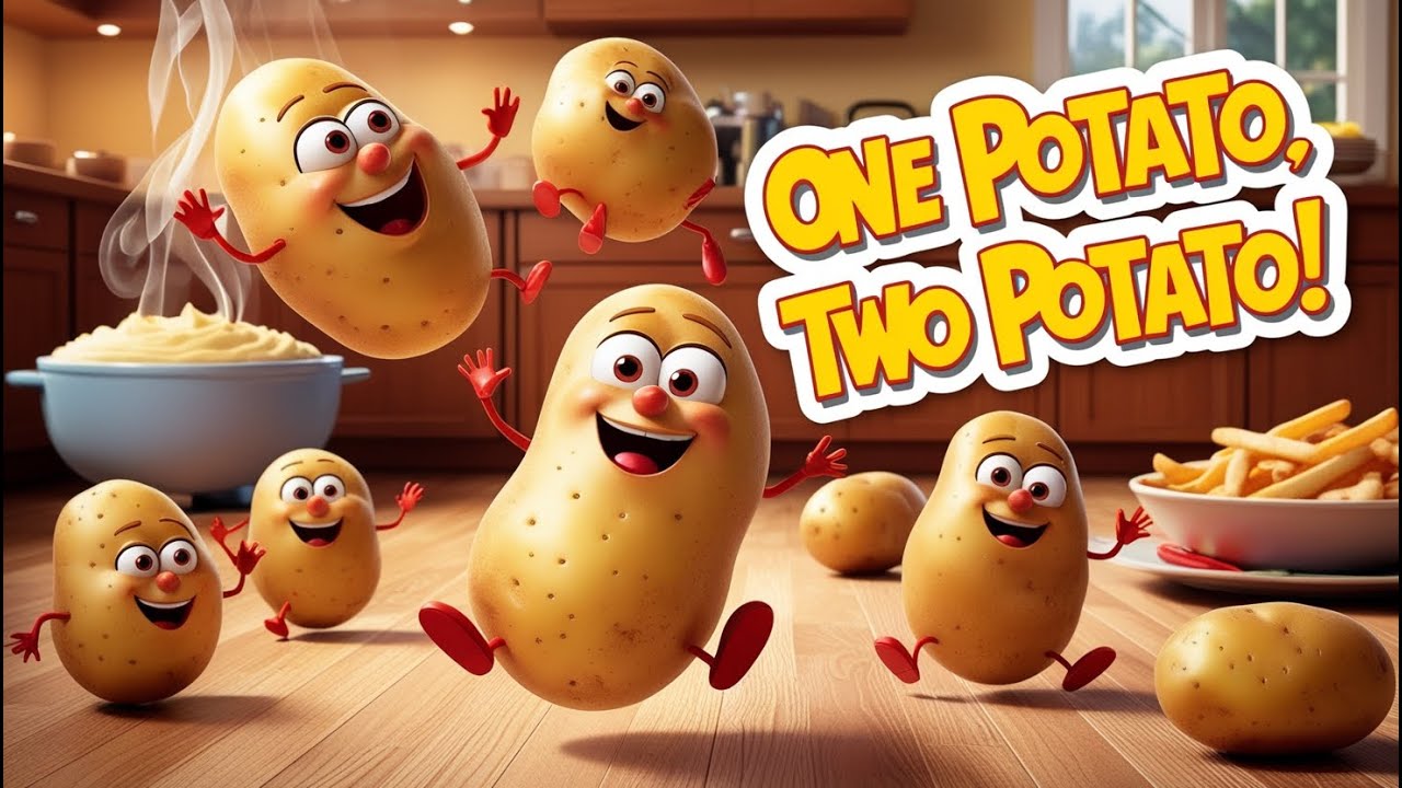 Lets go Explore with One Potato, Two Potato| Song| Nursery Rhyme& Kids ...