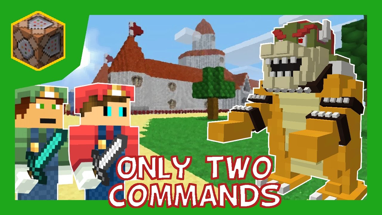 Bowser Boss in Two Commands (Minecraft 1.11) ft. McTech - YouTube