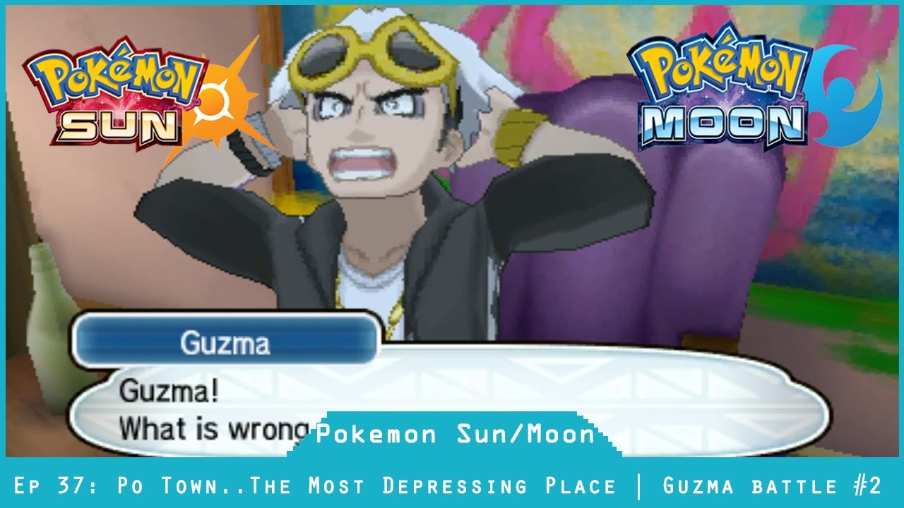 Welcome To Po Town .. The Most Depressing Place In Alola - Pokemon Sun ...