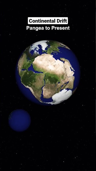Continental Drifting : Pangea to Present time #shorts #earth #pangea # ...