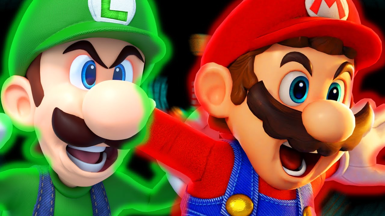 Mario Speedrunner VS Hunter - YouTube