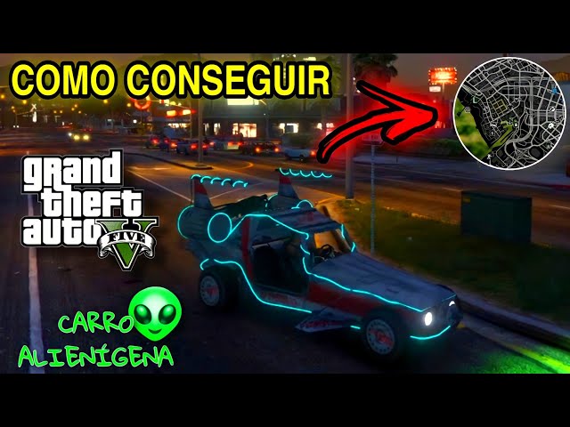 Localizacao Do Carro Da Nave Espacial Gta 5 GTA V A Garagem Secreta