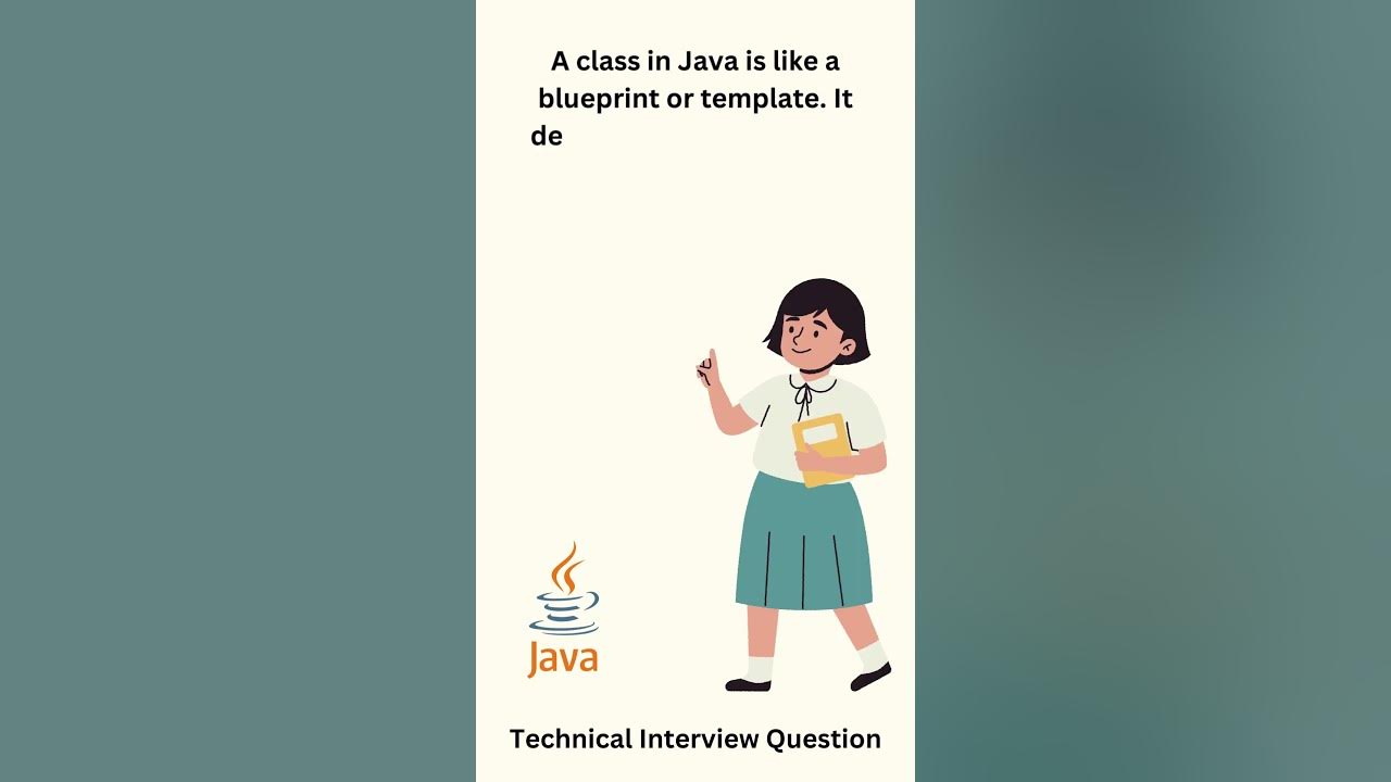 What is a class in Java ? | Most Asked Interview Question #interview..... - YouTube