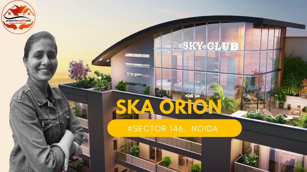 SKA Orion, Noida Sector 143B - Sample Flat 1900 SQFT (Virtual Tour) - YouTube